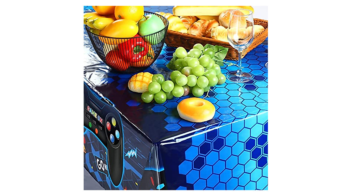 Game Theme Table Cover Set | Perfect for Kids' Parties
