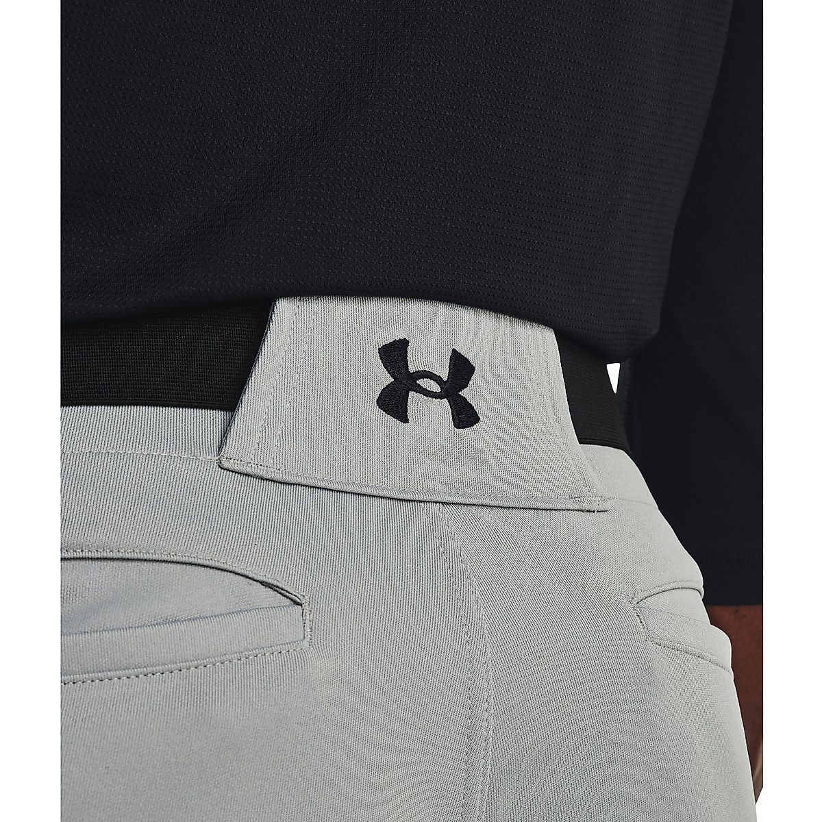 Under Armour Men's Utility Baseball Knicker 22, (075) Baseball Gray / / Black, Small