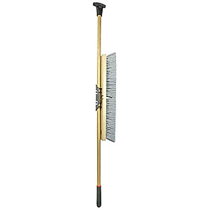 Weiler 44600 Pro-Flex 24" Block Size, Flagged Gray Polystyrene Fill, Sweep, Natural