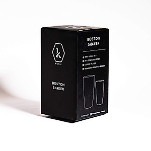 Cocktail Boston Shaker Set By Kotai (Silver)
