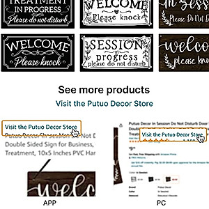 Putuo Decor Kitchen Sign, Do Not Leave Dirty Dishes in the Sink, Reversible Double Sided Sign for Restaurant, Dining Room, 10x5 Inches PVC Hanging Plaque