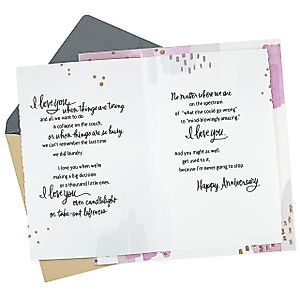 Hallmark Anniversary Card for Husband, Wife, Boyfriend, Girlfriend (Love You All the Time)
