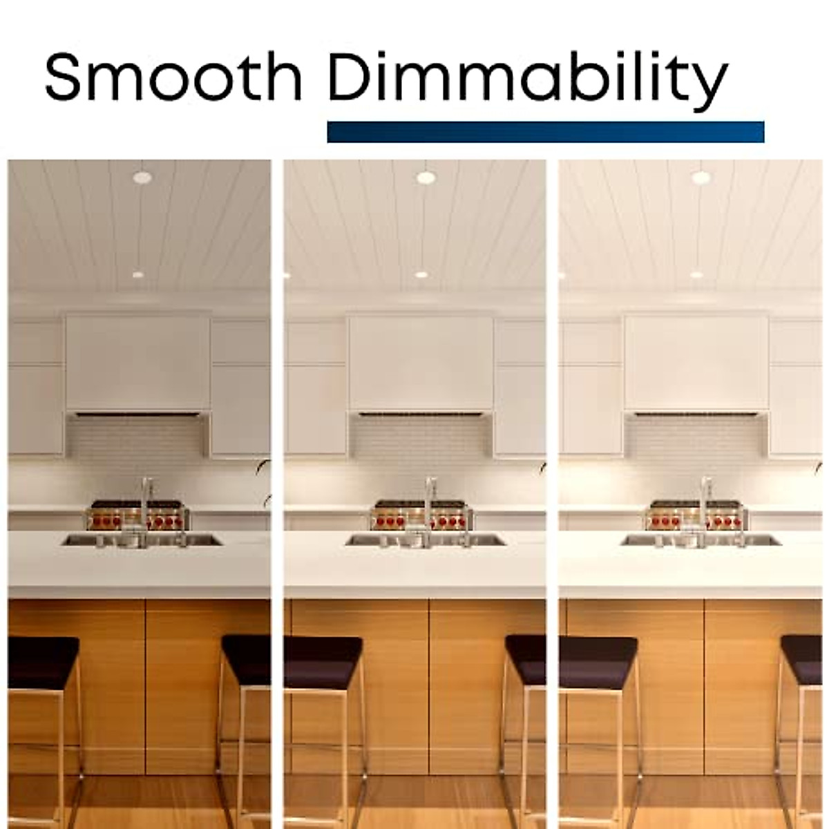 Feit Electric 4 inch LED Recessed Lighting Retrofit Downlight - Pre-Mounted Trim - Standard Base Adapter - 3000K Bright White - Dimmable- 75W Equivalent - High Output - 1 Pack - LEDR4HO/930CA