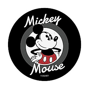 Disney Mickey And Friends Mickey Mouse Simple Portrait PopSockets Grip and Stand for Phones and Tablets