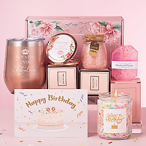Gifts For Women, Best Friend Birthday Gifts, Happy Birthday Gift Basket for Women Her Wife Girlfriend, Mothers Day Gifts for Mom from Daughter, Thank You Relaxing Gifts for Women Who Have Everything