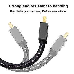 iBirdie 8K HDMI 2.1 Cable 15 Feet CL3 in Wall Rated 8K60Hz 4K120Hz eARC ARC HDCP 2.3 2.2 Ultra High Speed Compatible with Dolby Vision Roku Sony LG Samsung PS5 PS4 Xbox Series X RTX 3080 3090