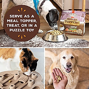 Primal Cupboard Cuts Freeze Dried Raw Cat Food & Dog Food Topper, Grain Free Meal Mixer for Dogs & Cat (Chicken, 3.5 oz)