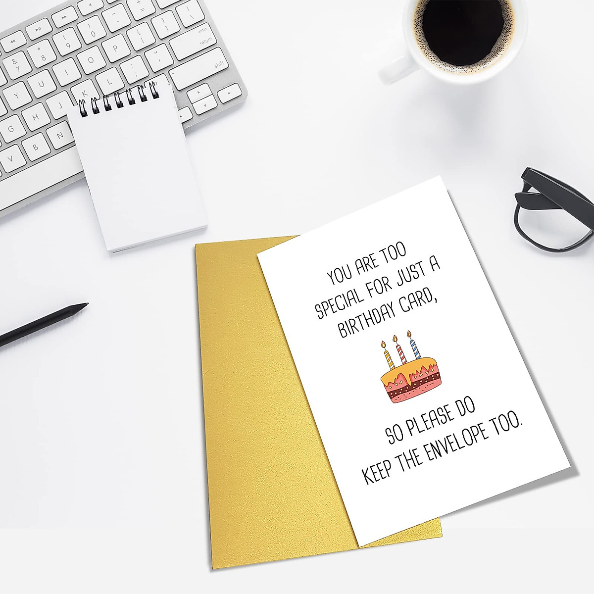 Snarky Birthday Card for Friends, Funny Birthday Card Gift for Him Her, Rude Birthday Card, You Are Too Special for Just A Birthday Card