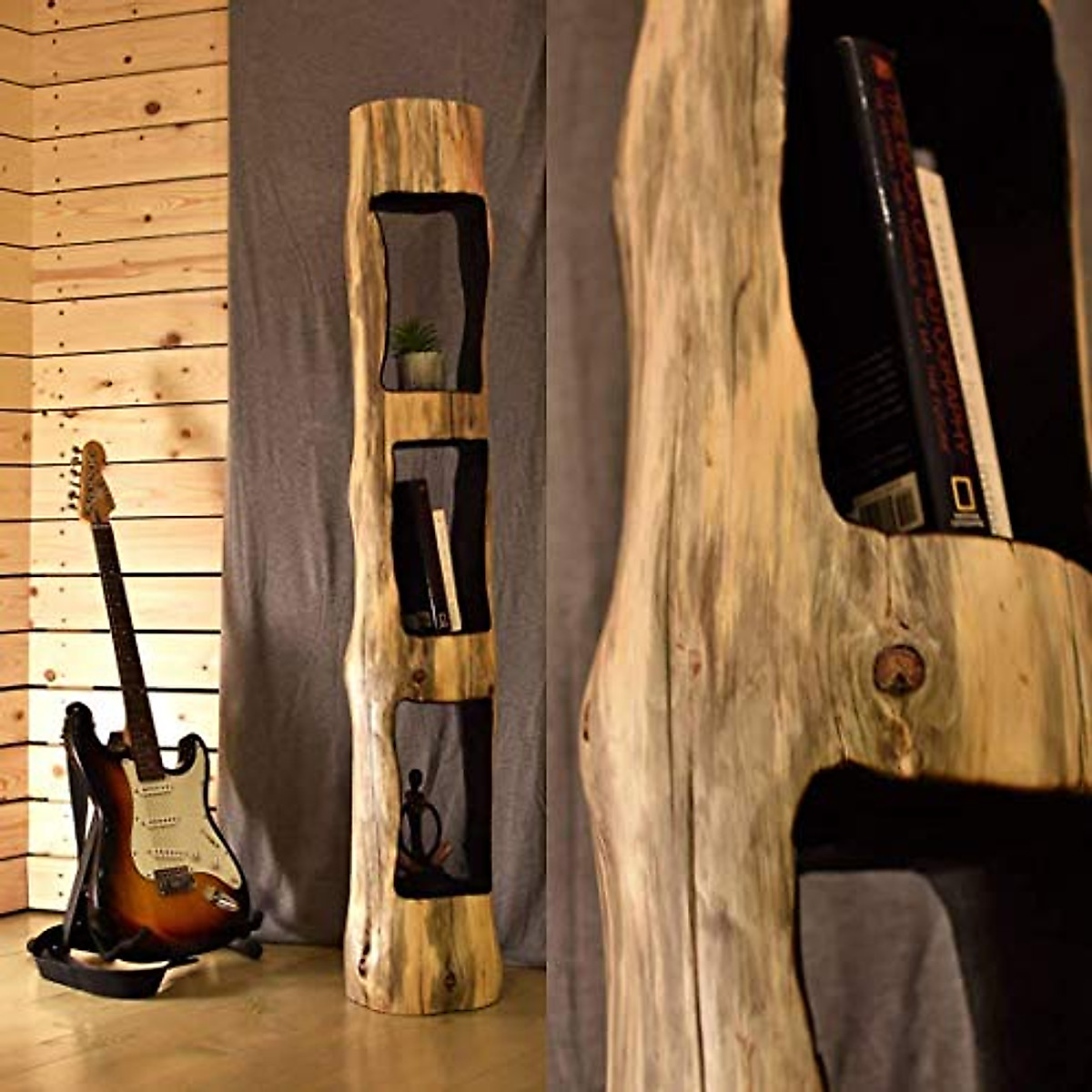 Wooden Book Stand, Book Holder, Book Shelf, Rustic Stand