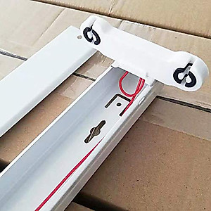 Bulb / Lamp T8 LED Store Commercial No Reflector Light Fixture *Includes 2 Bulbs (Clear Lens Bulb)