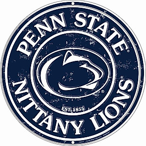 Hangtime Penn State - Nittany Lions 12 inch Circular Sign