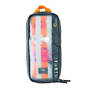 Lowepro GearUp Pouch Medium: Laptop Accessory Case and Travel Organizer for Electronic Devices, Cables, Adapters, Chargers and More