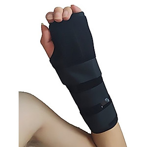 Rousu Medi Forearm and Wrist Support Splint Brace Forearm Immobilizer Brace (Left hand)