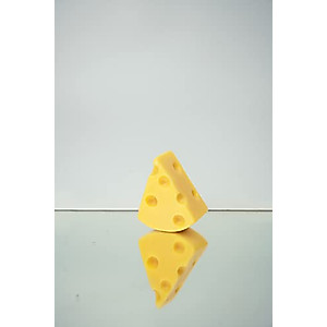 MOVALUE Cute Hand Soap - Cheese Shaped Soap, Creamy Scent, Fun Cleaning Experience. Gift for Girlfriends, Mothers, or Children. Christmas Stocking Stuffer for Her, Him, Kids