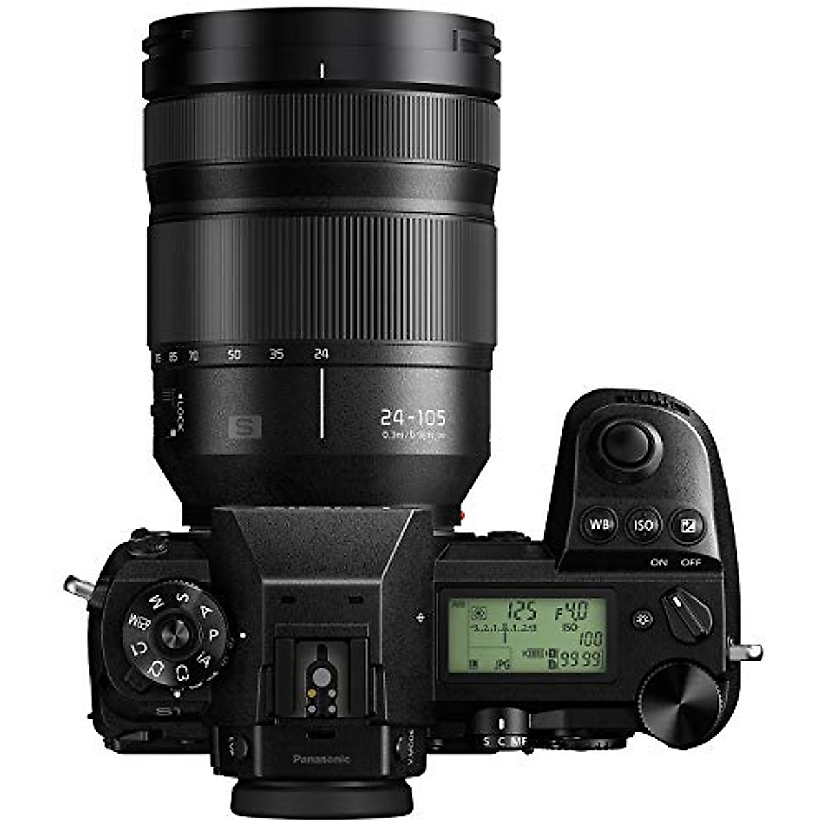 Panasonic LUMIX S1 Full Frame Mirrorless Camera with 24.2MP MOS High Resolution Sensor, 24-105mm F4 L-Mount S Series Lens, 4K HDR Video and 3.2” LCD - DC-S1MK