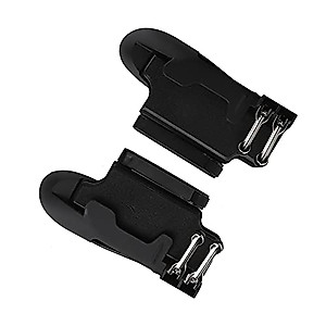 1 Pair Gamepad, 90 Degrees Rotat Joystick Easy to Install Tablet Game Controller with Stand Bracket Function for Tablets and Phones of 5.5in or Larger