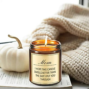 Mothers Day Gifts - Candles Gifts for Mom from Daughter Son, Birthday Gifts for Mom from Daughter, Mom Gifts, Mom Birthday Gifts, Lavender Scented Candle