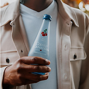 Clearly Canadian Sparkling Water 4 pack (2 Blackberry, 2 Cherry)