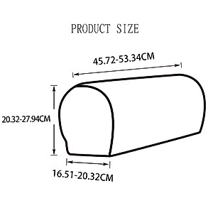 ZHOUZHOU Sofa Armrest Covers Anti-Slip Chair Couch Arm Protector Stretch Soft Furniture Armrest Protectors Chairs Sofas Arm Covers Recliner Slipcovers,Red