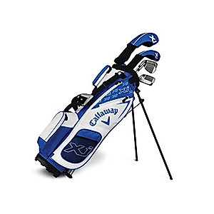 Callaway Golf Xj Junior Golf Set, Level 2, 6 Piece Set, Right Hand, White