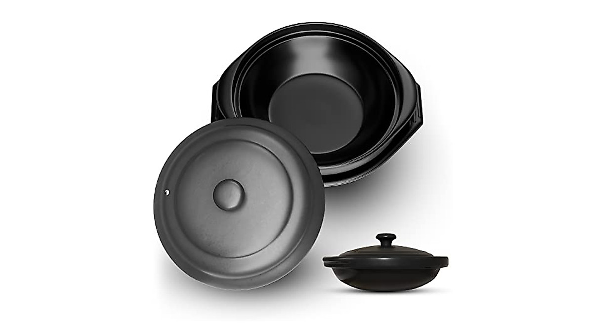 Premium Korean Cooking Stone Bowl - 33oz Clay Pot