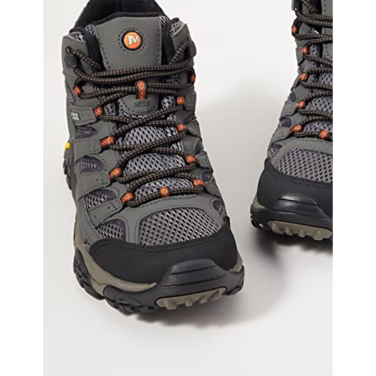 Merrell Men's Moab 2 MID GTX High Rise Hiking Boots, Beluga, 8.5