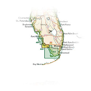 Marco Island, Ten Thousand Islands Map (National Geographic Trails Illustrated Map, 402)