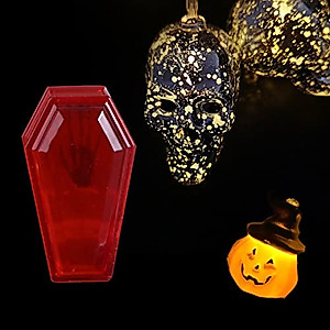 Halloween Resin Silicone Molds, Resin Coffin Molds Storage Box Molds, Halloween Decorative Casting Mold for Halloween Theme DIY Making Supplies