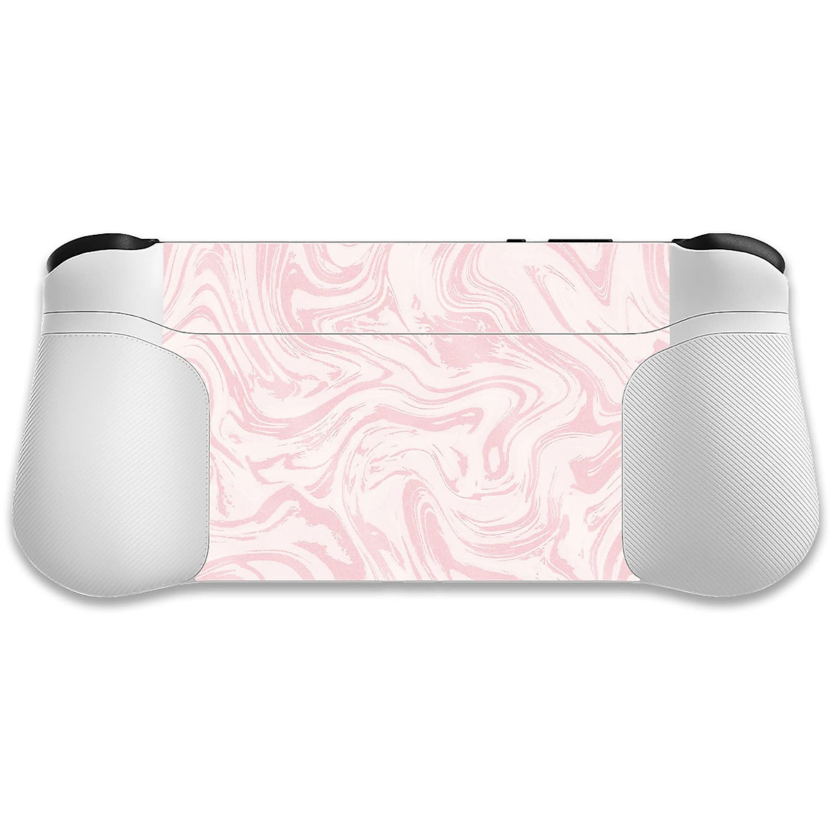 MightySkins Glossy Glitter Skin Compatible with Logitech G Cloud Gaming Handheld - Silky Pink | Protective, Durable High-Gloss Glitter Finish | Easy to Apply | Made in The USA