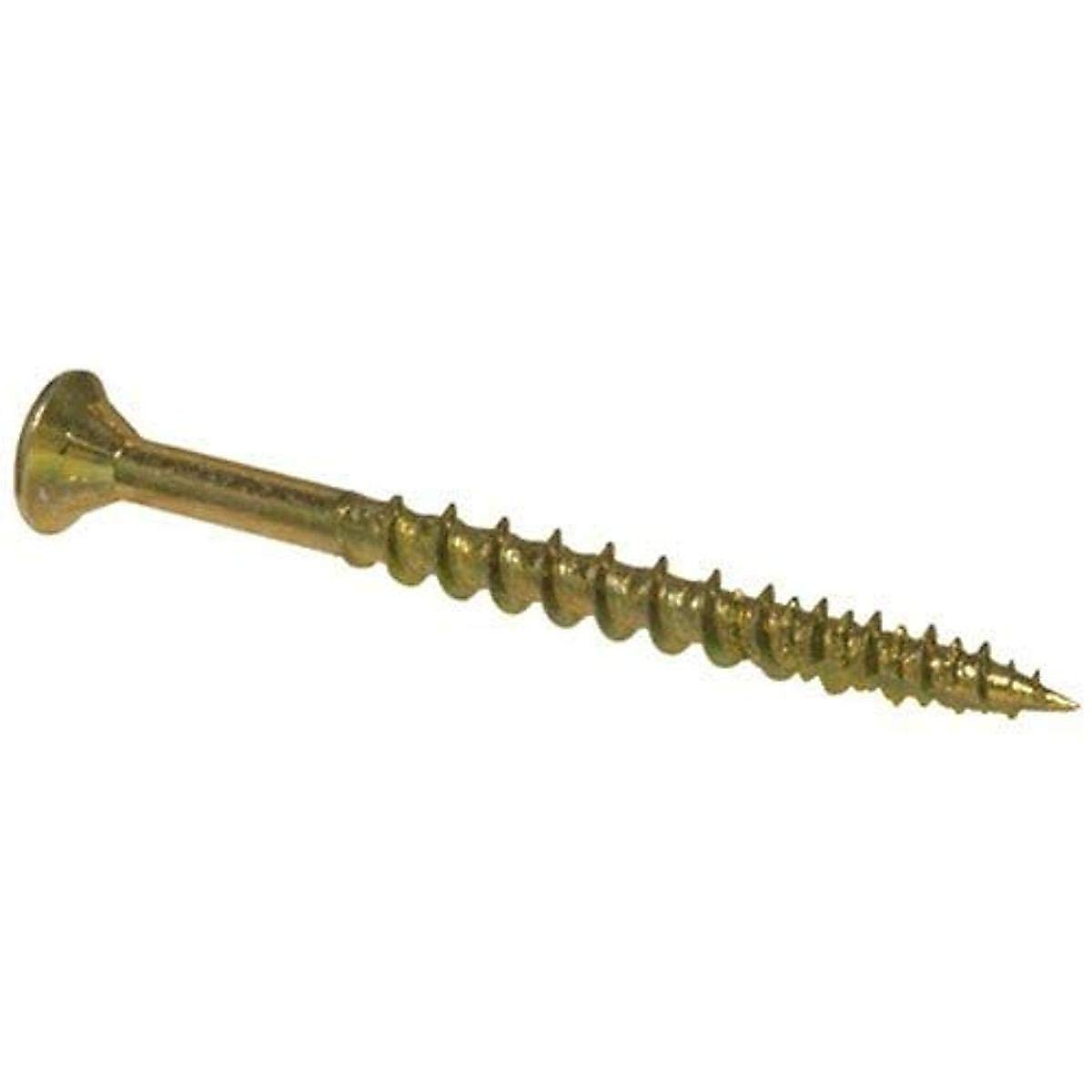 Hillman 42181 Pro Crafter 8 by 3-Inch Wood Screw, 50-Piece , Yellow