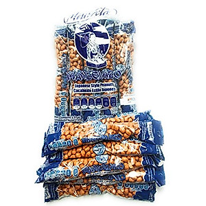 Manzela Japanese Style Peanuts 10 count 6.35oz. each / Cacahuates Estilo Japonés 10pz de 180grs