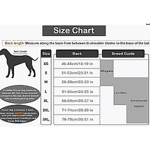 Greyhound Fleece Jumper,Greyhound Dog Winter Coat,Whippet Winter Coat Waterproof Windproof Outdoor Dog Apparel for Whippet Lurcher Salukis-Blue-3XL