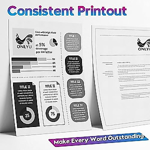 65XL Black Ink Cartridge High Yield Replacement for HP 65 Black Ink Cartridge Works with HP Deskjet 3772 3755 3700 3722 3752 2600 2622 2652 Envy 5055 5000 5070 5052 5014 Printer (2 Black)