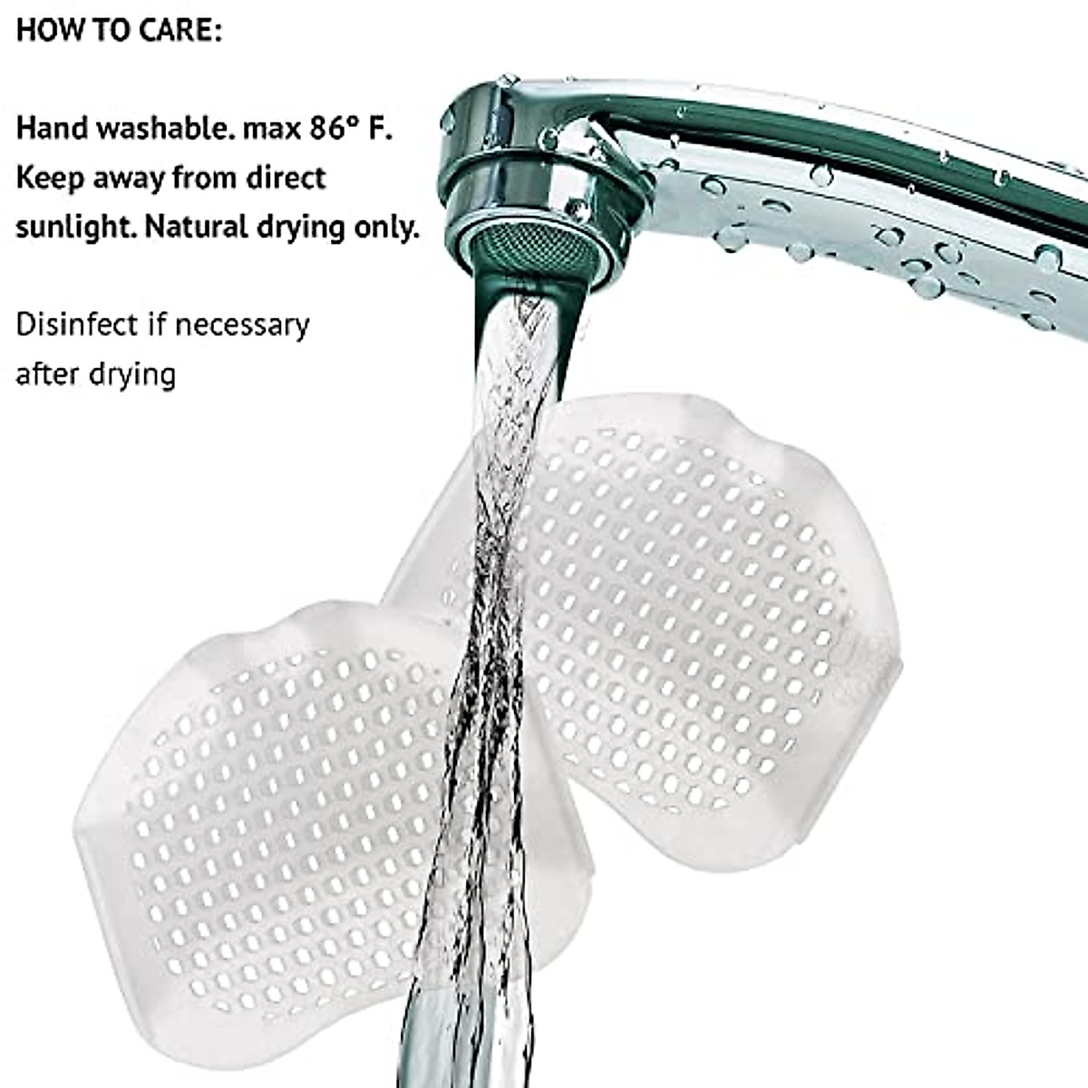 Metatarsal Pads Ball of Foot Cushions - Metatarsal Pads for Women and Men - Soft Gel Foot Pads Metatarsal Foot Forefoot Cushioning Foot Pain Relief -Bunion Corrector Cushion,Soft & Breathable-6 Pieces