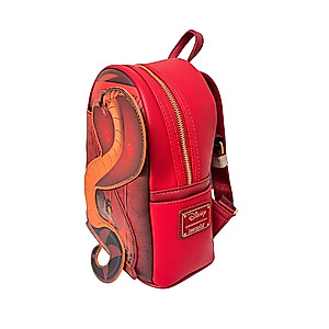 Loungefly Exclusive Disney Aladdin Jasmine and Jafar Snake Double Strap Shoulder Bag