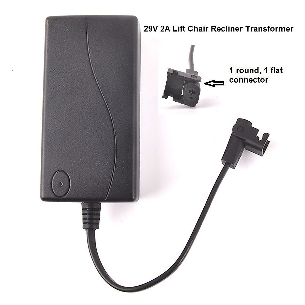 YL Electric Sofa Recliner Transformer Charger or Lift Chair Power Adapter 29V 2A for Okin,Limoss,Pride,Golden,Lazboy,Berkline,Med-Lift + AC Power Cable + Motor Cable