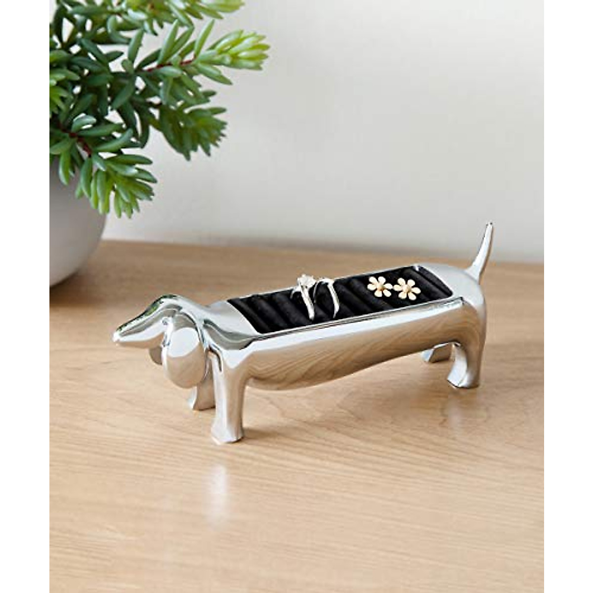 Umbra Dachsie Ring Holder, Chrome