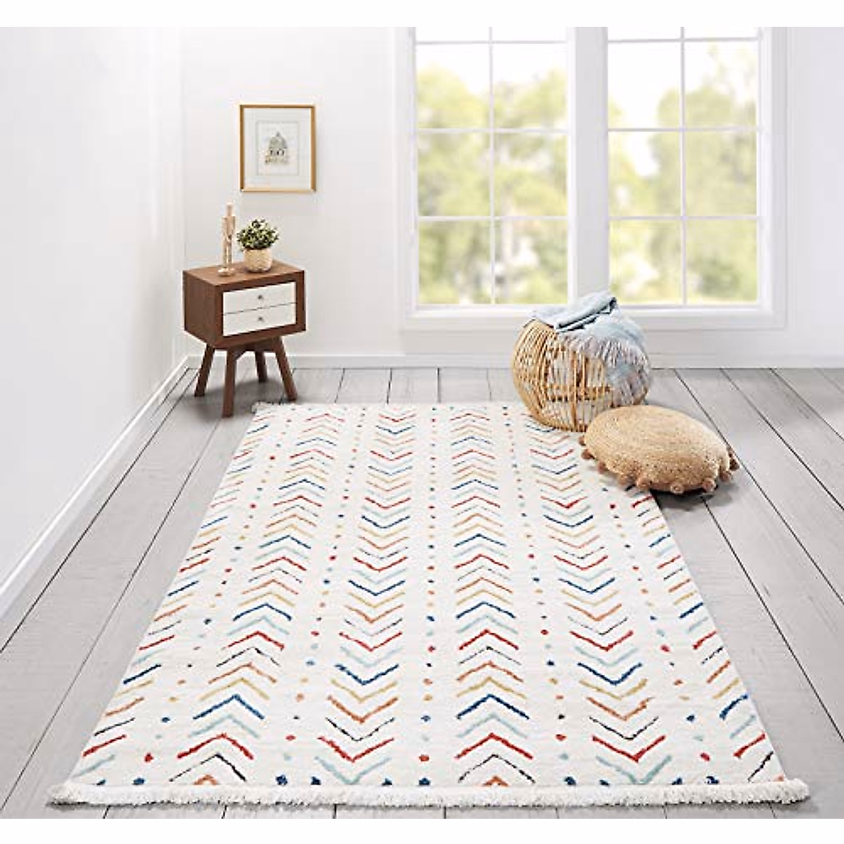 Novogratz by Momeni Ferris Cali Area Rug, Multi, 3'3" X 5'