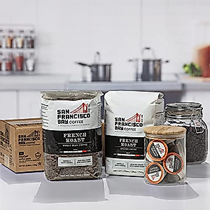 San Francisco Bay Ground Coffee - French Roast (28oz Bag), Dark Roast