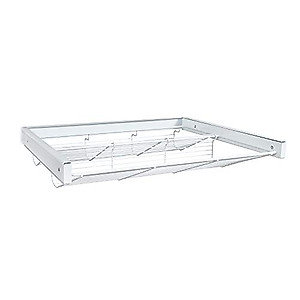 Organized Living freedomRail Reveal Shoe Shelf - White