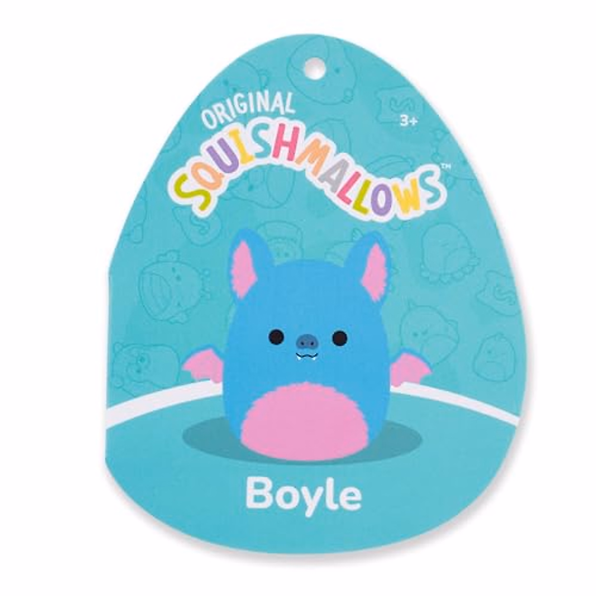 Squishmallows Original 16-Inch Boyle Blue Fruit Bat - Official Jazwares Plush (Large)