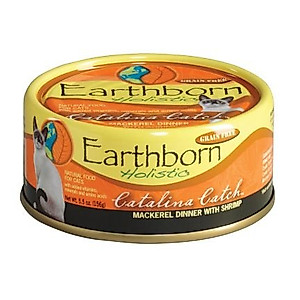 Earthborn Holistic Wet Cat Food Variety Pack - 3 Flavors (Catalina Catch, Harbor Harvest, and Monterey Medley) - 3 Ounces Each (12 Total Cans)