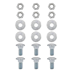 Huarntwo 6PK 710-0451 712-04063 Skid Slide Shoe Mounting Bolts Kit for MTD 784-5580 Snow Blower