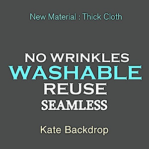 Kate 5x7ft Grey Backdrop for Headshots Portrait Backdrop Gray Background for Photography Photo Studio Props