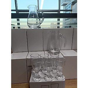 RYUHYF Mini goblets,Shot Glasses,set of 6, small glasses, white wine glasses, tequila glasses, crystal glasses (Mini goblets (0.5 oz))