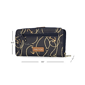 Nautica Women's Clutch, Anchor Aweigh