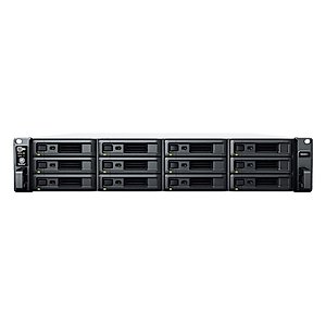Synology RackStation RS2421RP+ 12-Bay 350W NAS Enclosure, 4-Core 2.2GHz, 4GB RAM, Diskless
