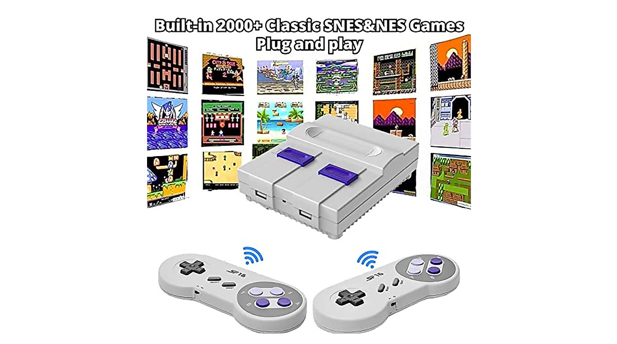 Super Classic Retro Game Console with 2000+ Games & 4K HDMI