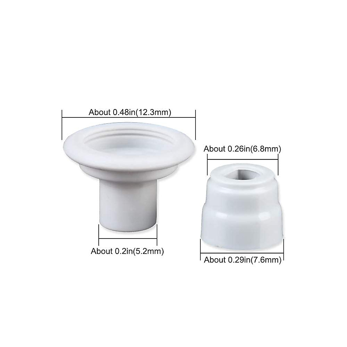 Electric Toothbrush Waterproof Shaft Rubber Pad Compatible with Philips HX6511 HX6530 HX6710 HX6730 HX6920 HX6930 HX6950 HX9140 HX9340 HX9350 HX9160 HX939V Universal Waterproof Rubber Seal Ring