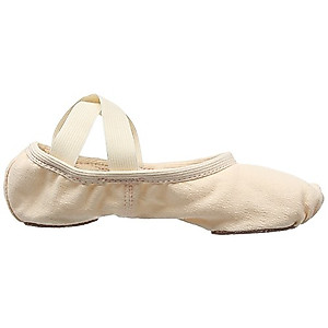 So Danca Women's Ankle Strap Ballet Shoe, Pink, 6.5